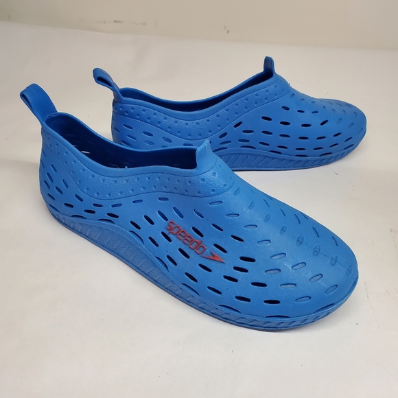 Speedo | Shoes | Speedos Blue Rubber Water Shoes Size Xl 1 12 | Poshmark